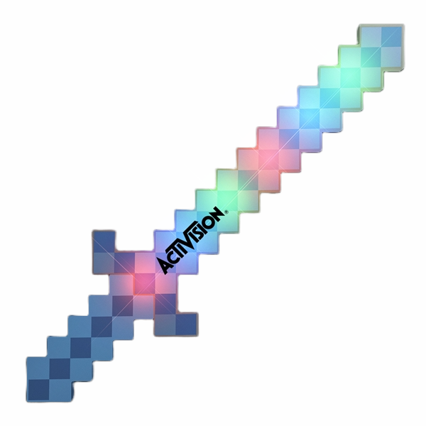 LED 8-Bit Pixel Sword – Activate Swag