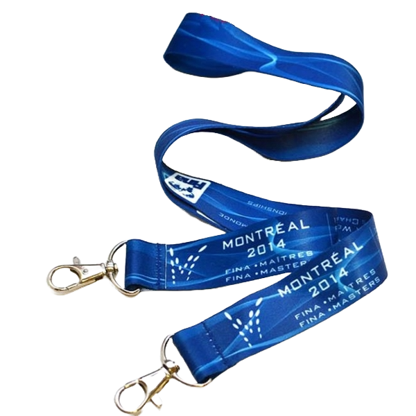 Double Open-Ended Lanyard w/ Full Color Sublimation – Activate Swag