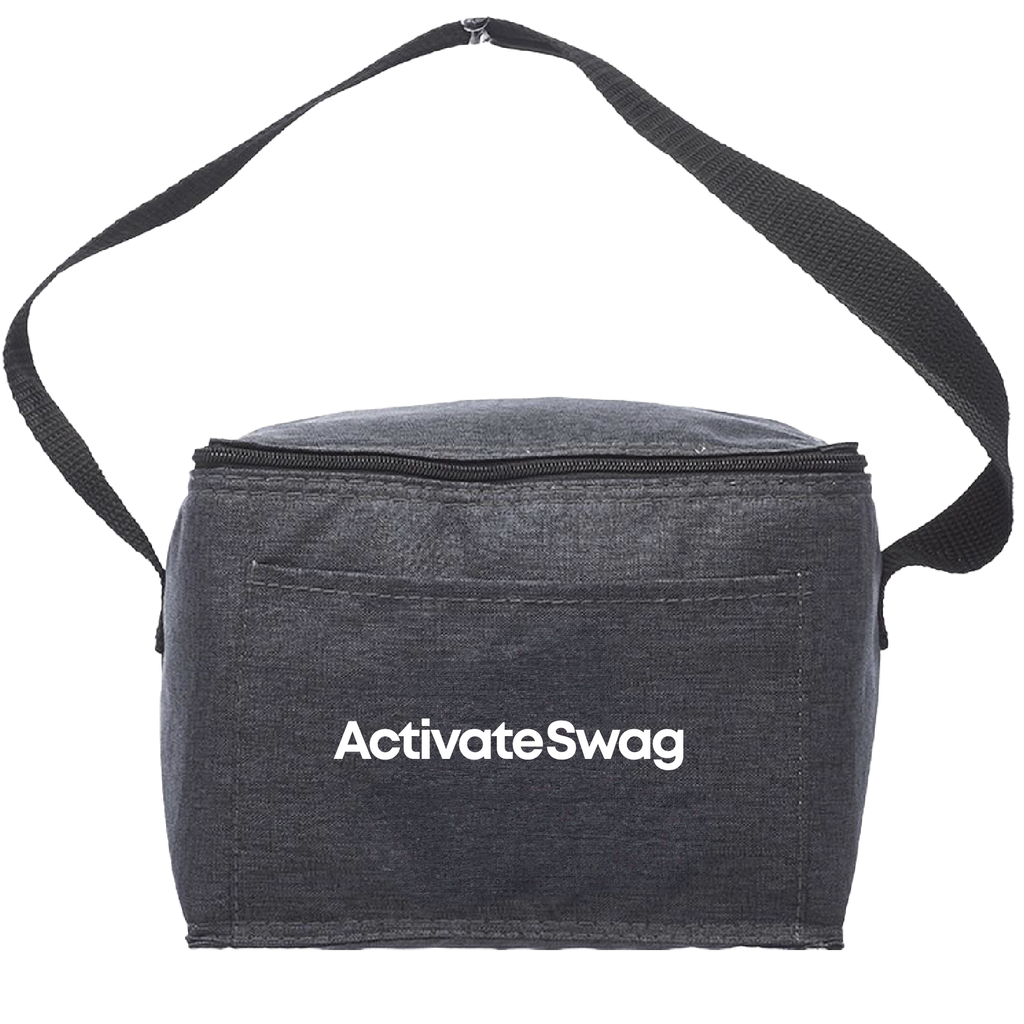 Heathered 6 Pack Insulated Cooler Lunch Bag – Activate Swag