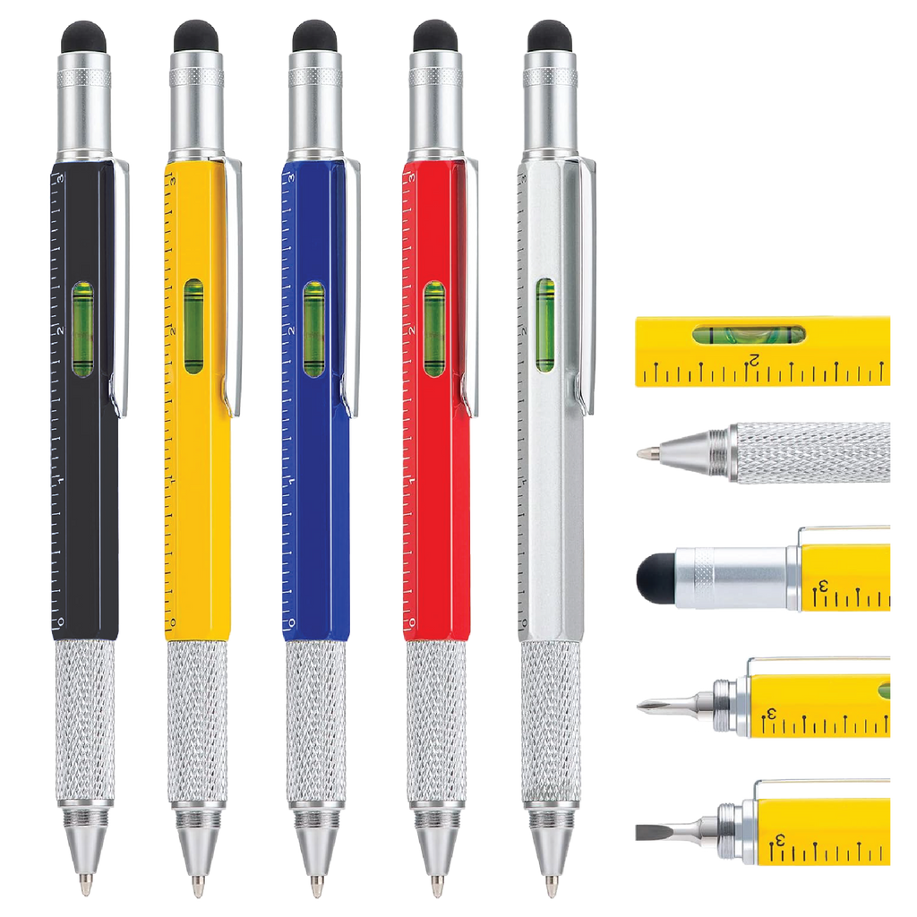 6 in 1 Multifunctional Ballpoint Pen Tech Tool Stylus Design – Activate ...