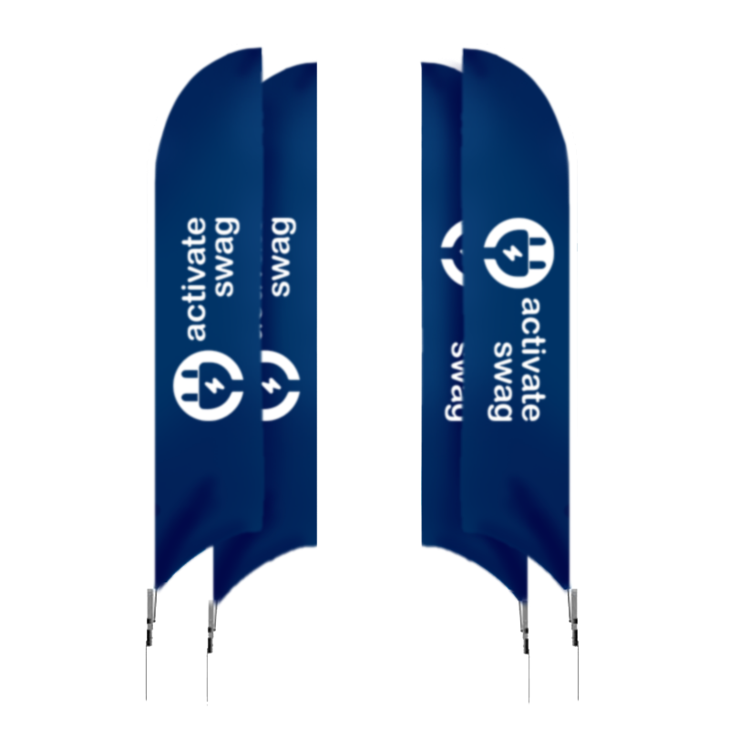 Feather Flags Double Sided – Activate Swag