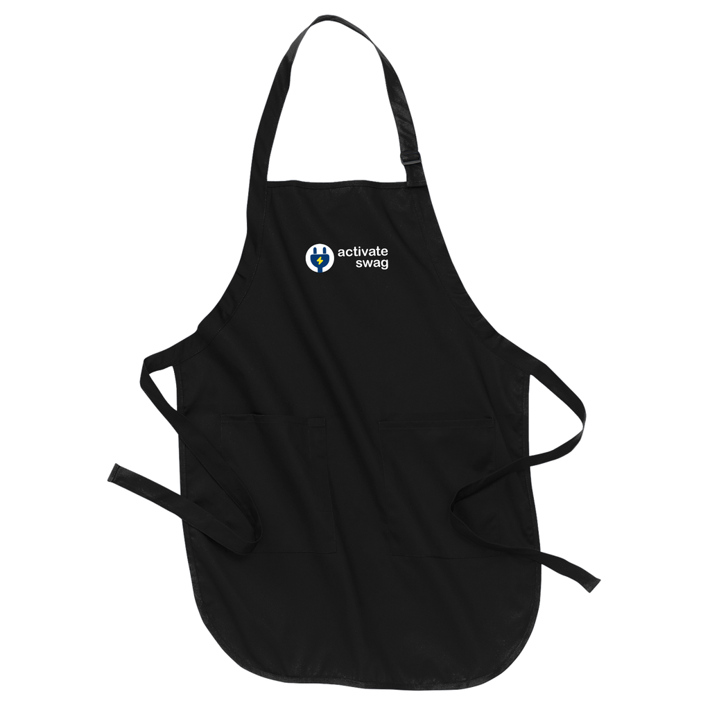 Port Authority Full-Length Apron with Pockets – Activate Swag